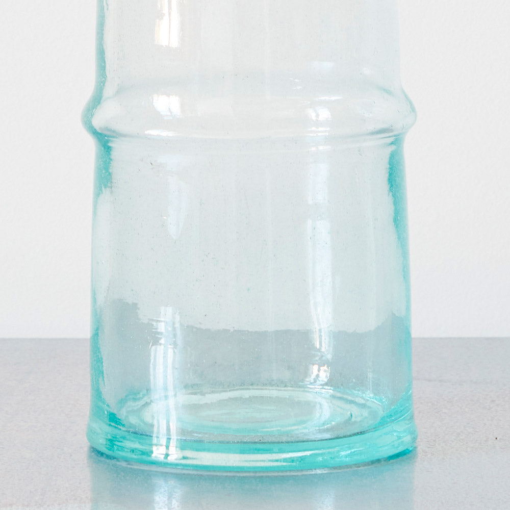 Vase Incline en verre recyclé - Table – Merci Paris